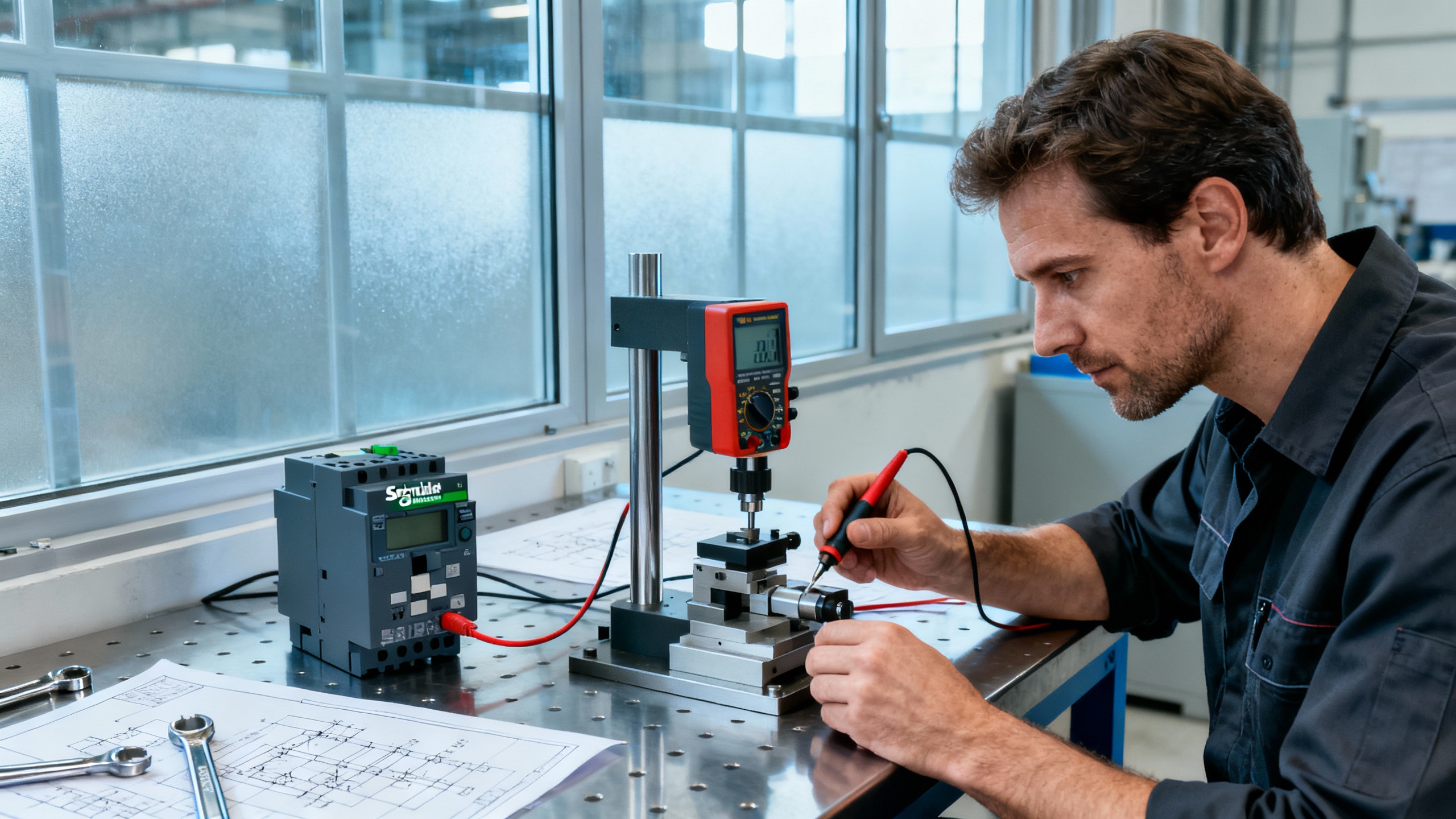 Schneider Contactor Contact Resistance Testing & Diagnosis
